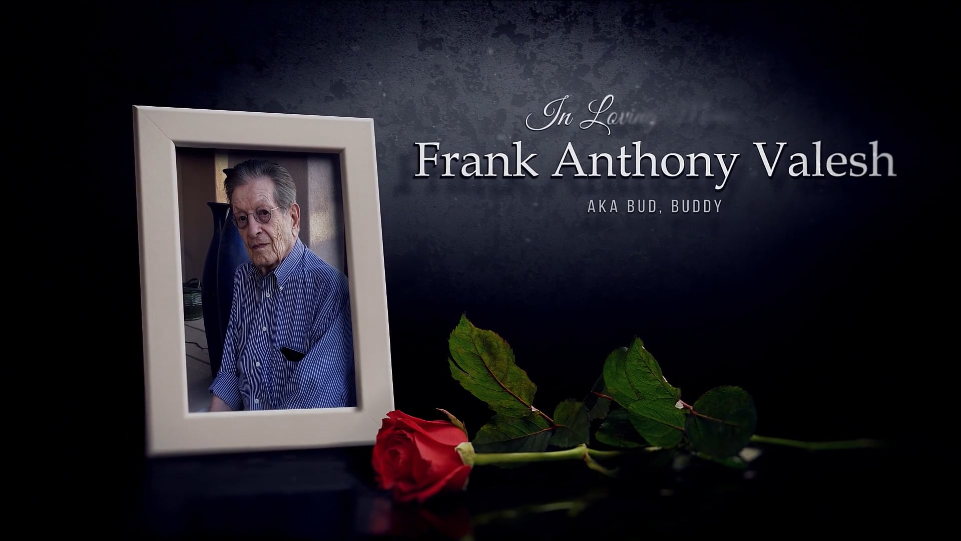 Frank Valesh - In Loving Memory - Christy Whitman